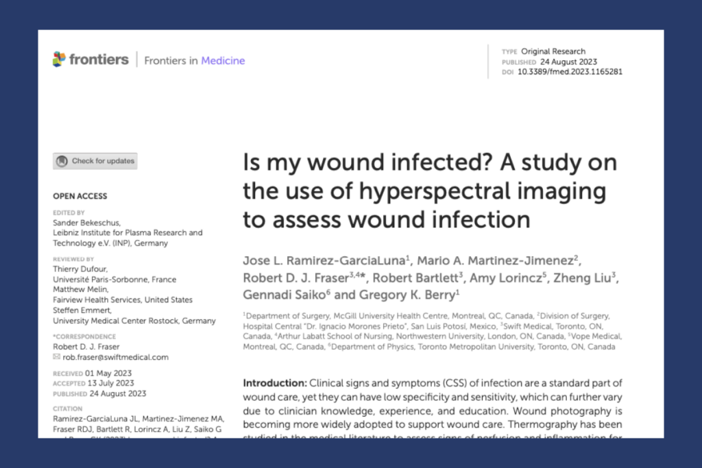 Poster: Clinical Validation of Digital Wound Management - Swift